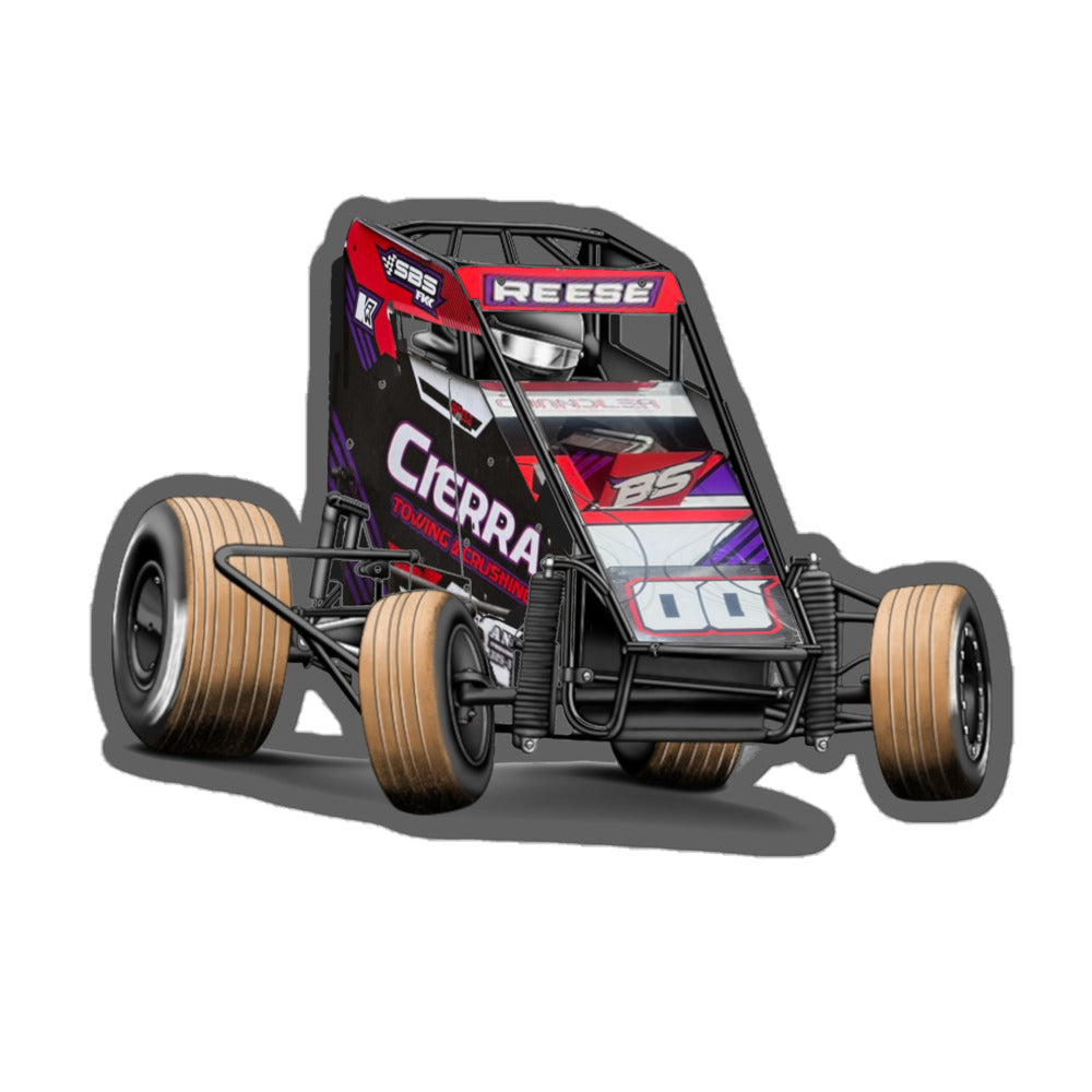 Brecken Reese Midget Sticker – Born to Race Threads