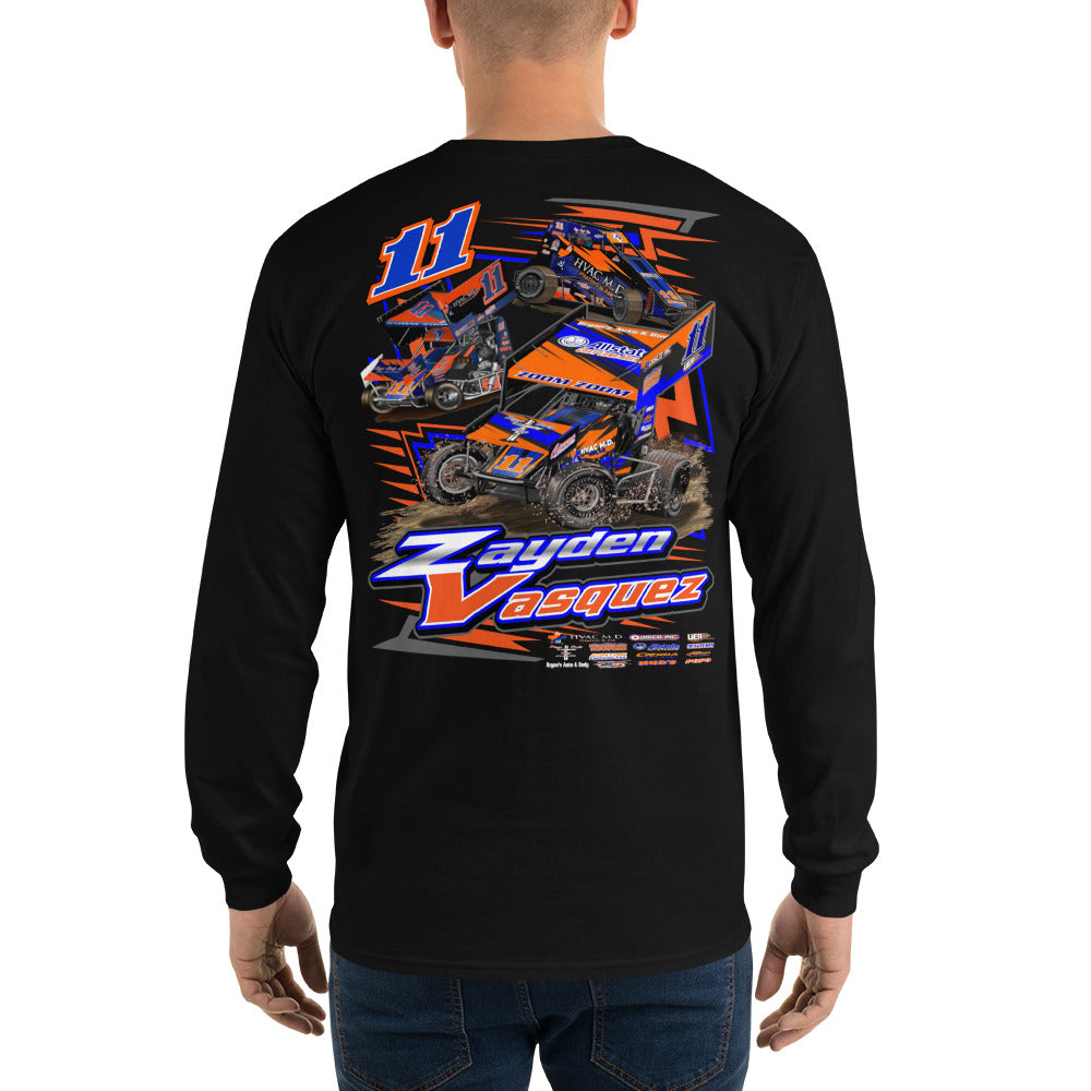 Zayden Vasquez 2025 Adult Long Sleeve – Born to Race Threads