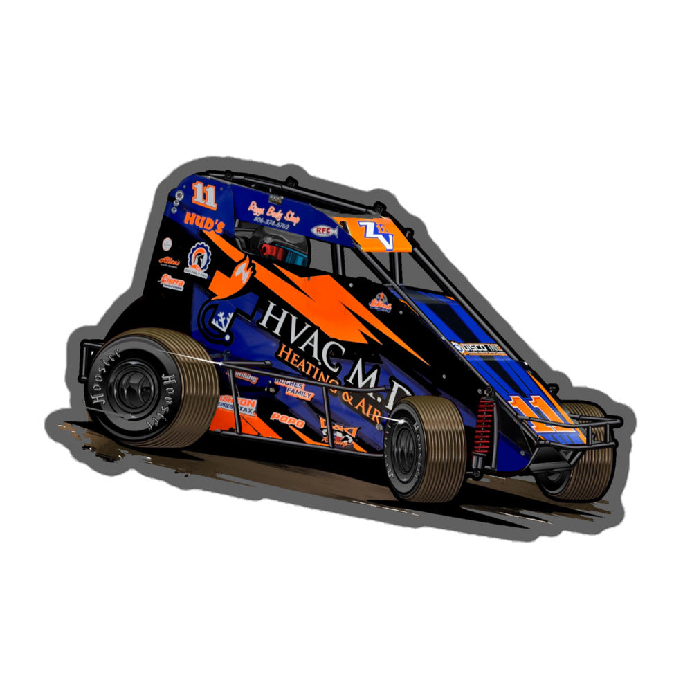 Zayden Vasquez Wingless Micro Sticker – Born to Race Threads